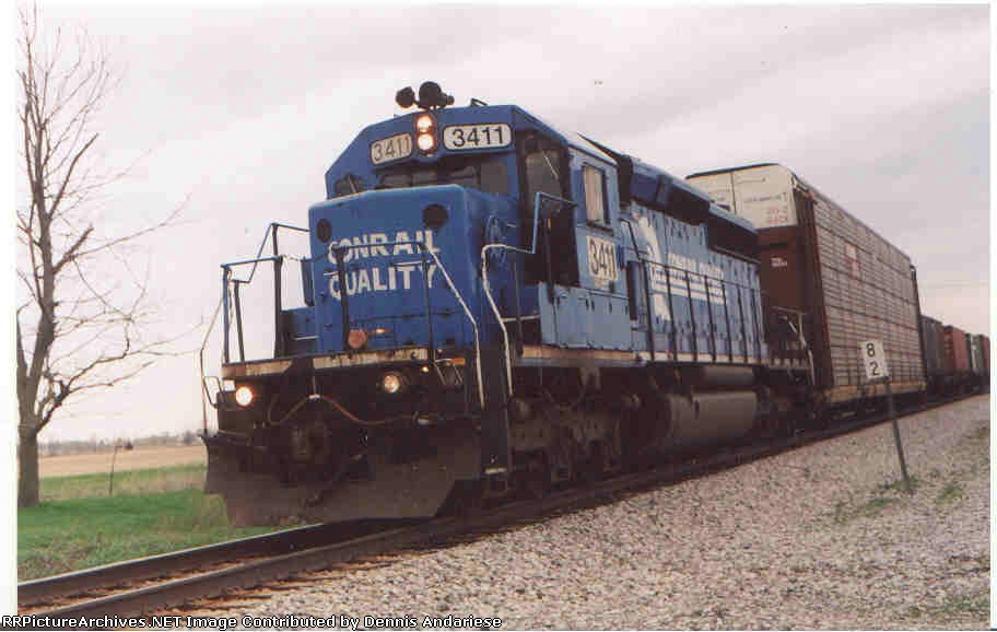 NS 3411 Heading West